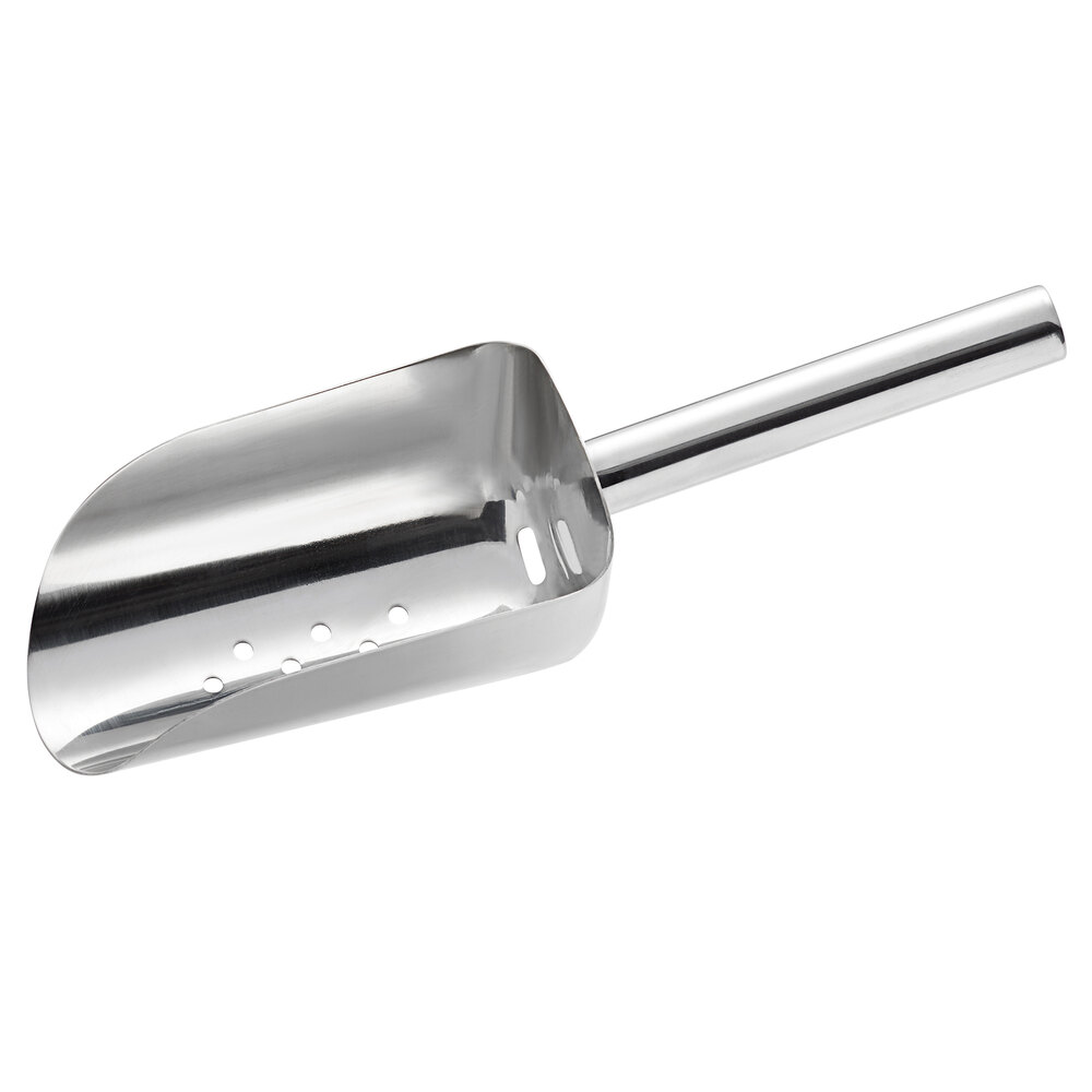 TableCraft BSC1216 12-16 oz. Stainless Steel Ice Scoop