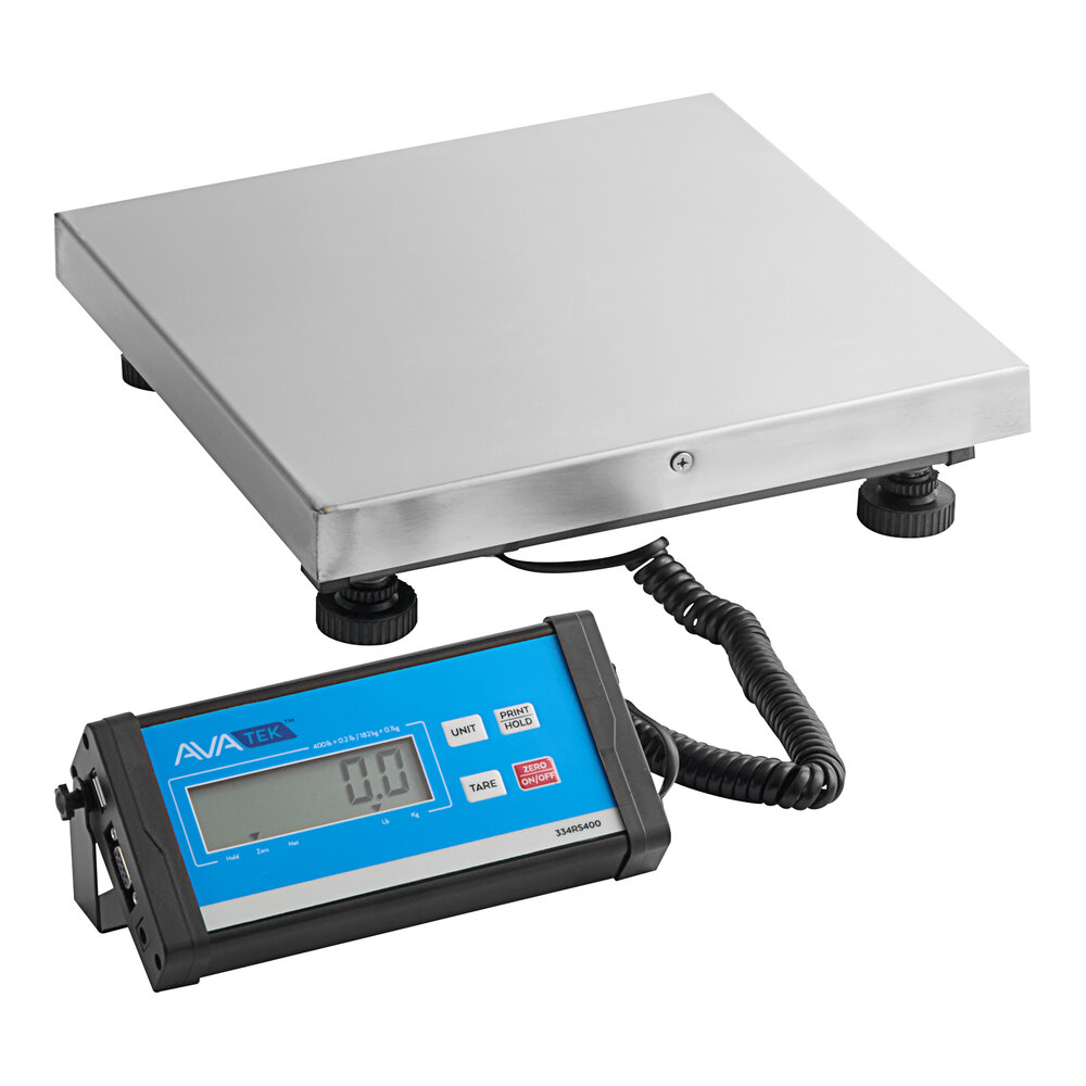 AvaTek RS400 400 lb. Digital Receiving Scale with Remote Display