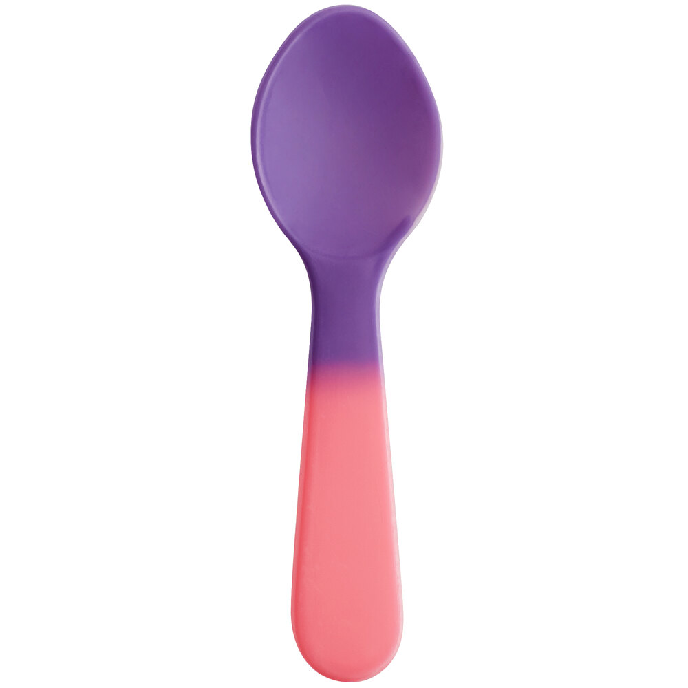 Pink to Purple Color-Changing Tasting Spoon - 1,500/Case