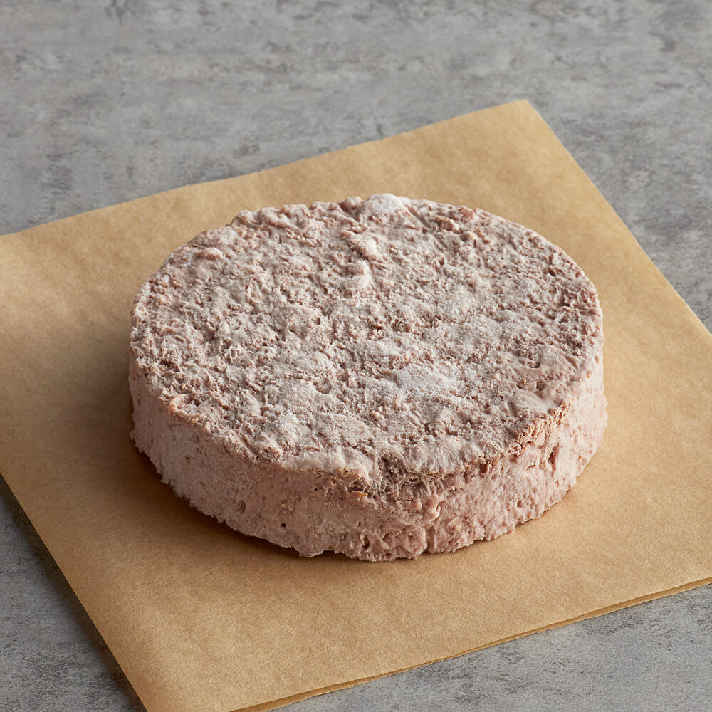 6 oz. Beyond Meat Vegan Burger Patties - 32/Case