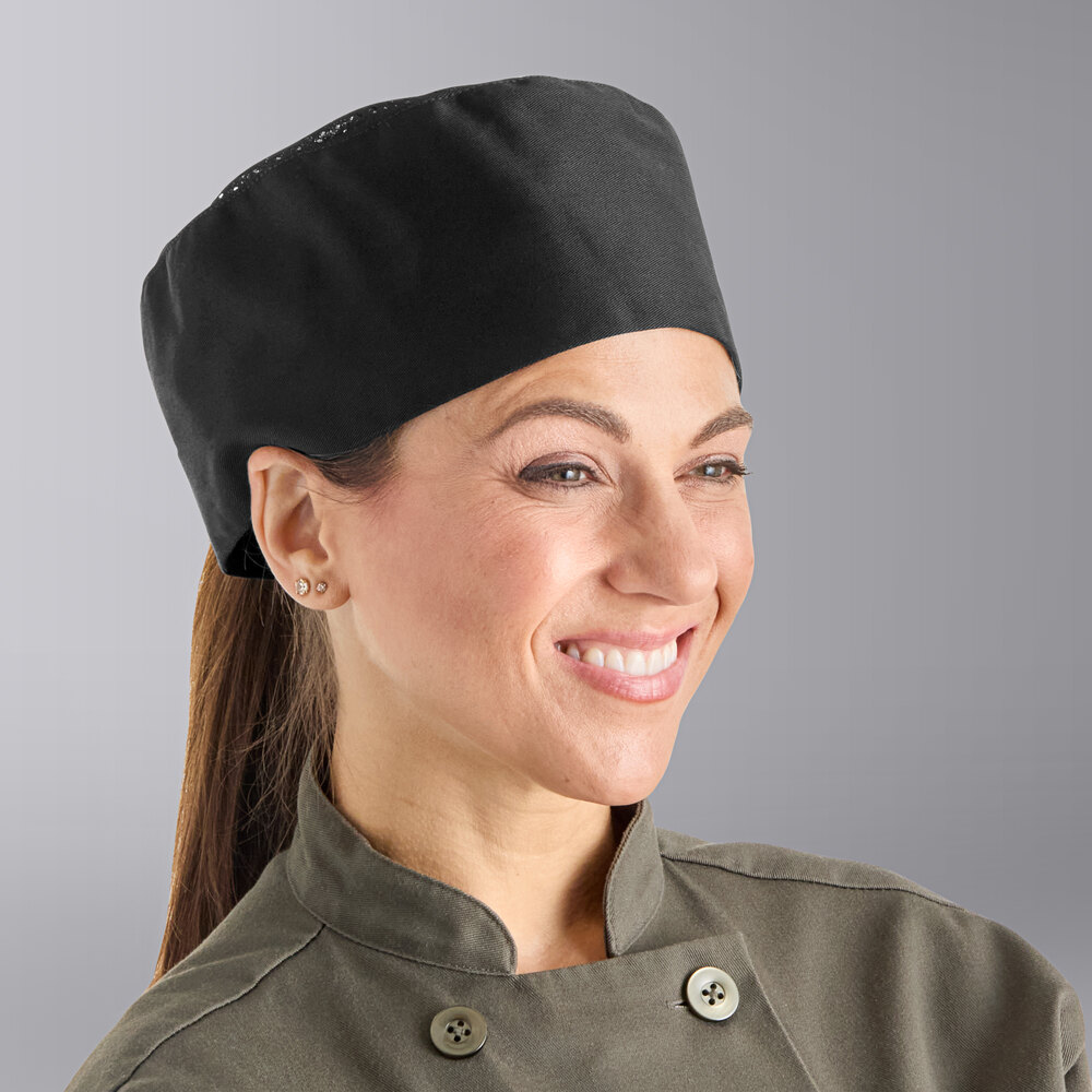 Uncommon Chef Black Customizable Uncommon Mesh Top Chef Skull Cap ...