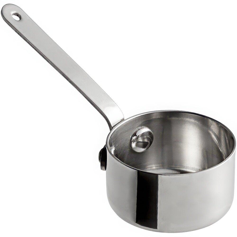 Vollrath 59777 2 oz. Round Mini Stainless Steel Sauce Pan