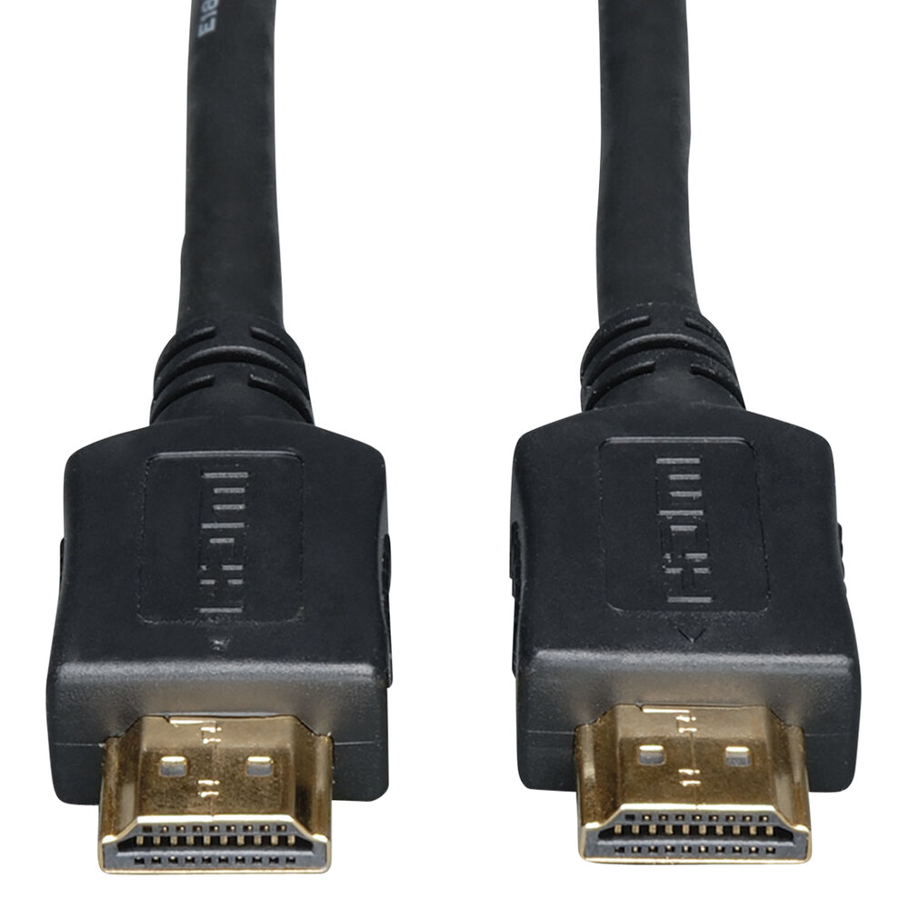 Tripp Lite P568035 35' Black HDMI Gold Digital Video Cable with 2 Male ...