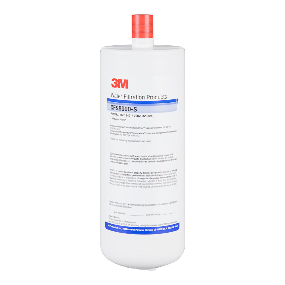 3M Water Filtration Products CFS8000-S 12 7/8" Replacement Scale ...