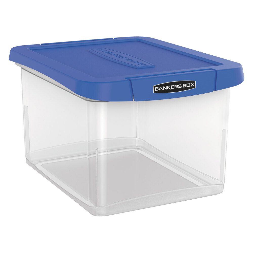Bankers Box 0086201 14" x 17 3/8" x 10 1/2" Heavy-Duty Plastic File ...