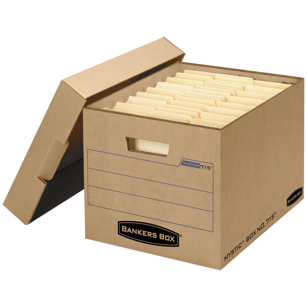 Banker's Box 7150001 13" x 16 1/4" x 12" Kraft Letter / Legal Filing ...