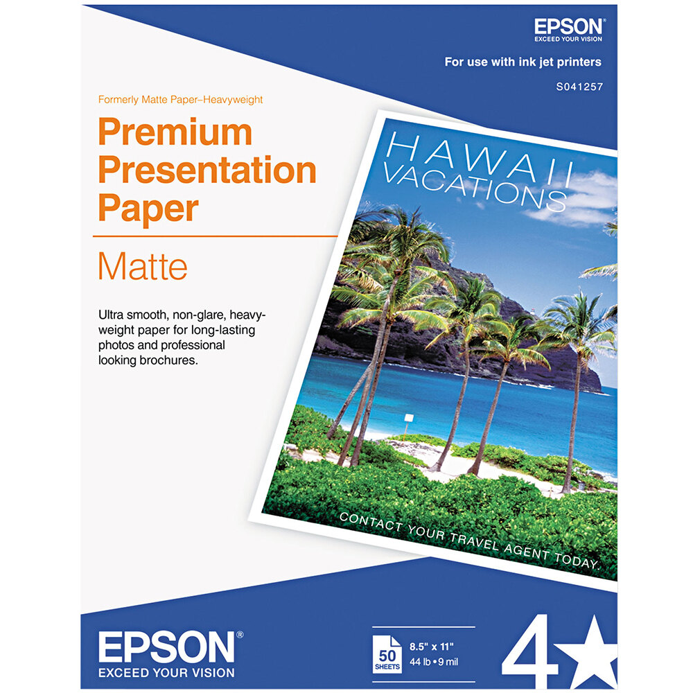Epson Premium Presentation Paper Matte – OYEF