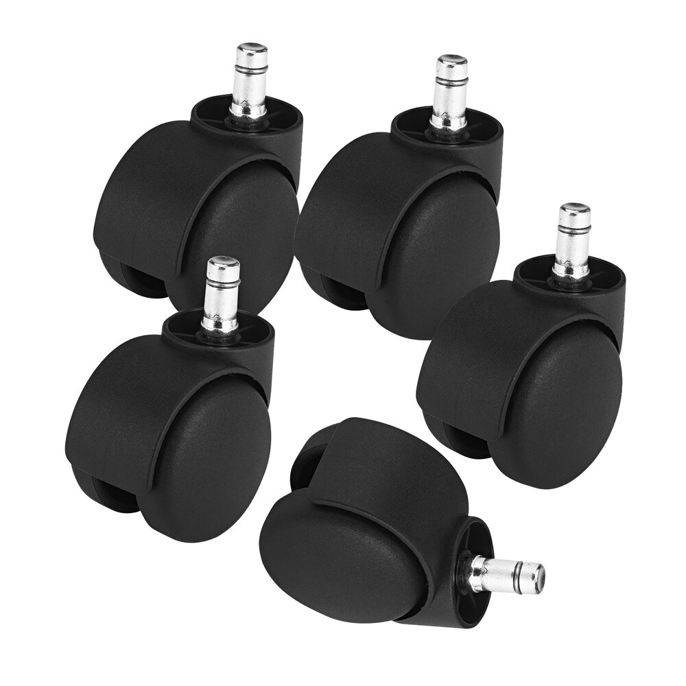 Master Caster 23620 Deluxe Futura Polyurethane Casters - 5/Set