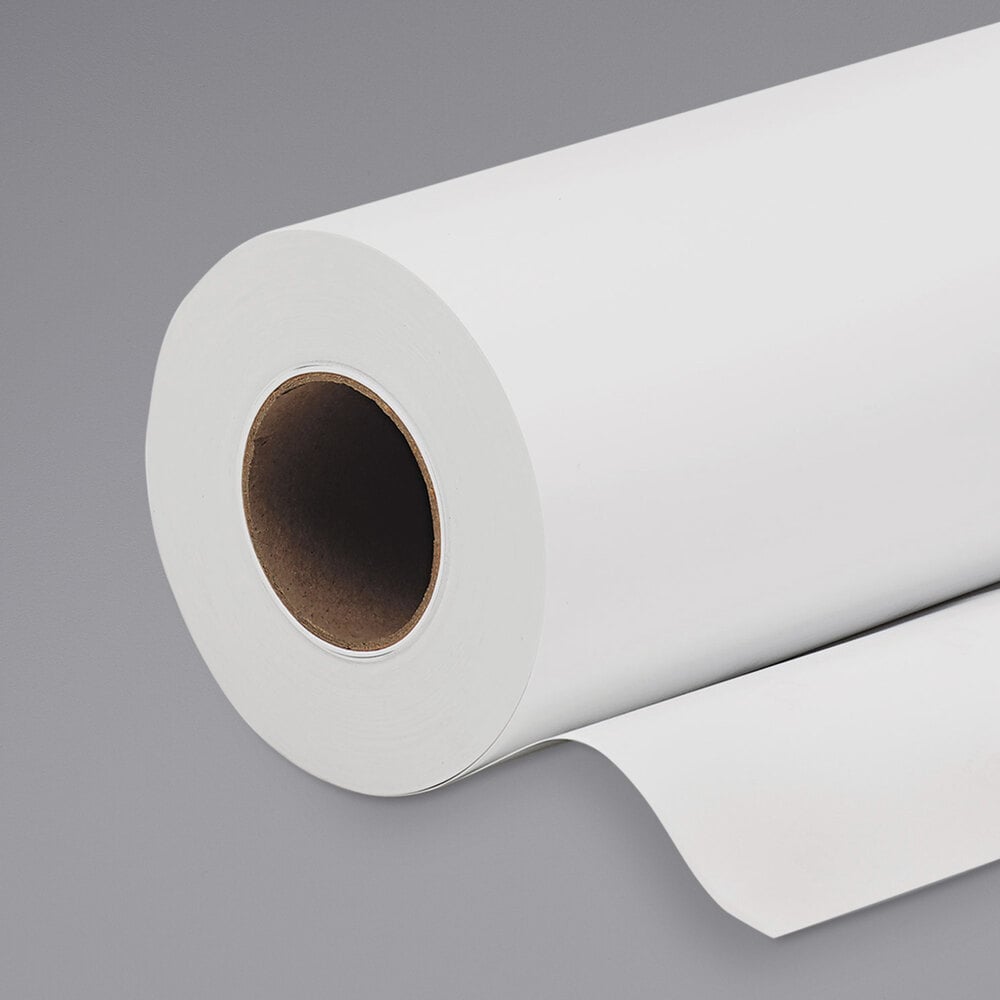 HP Inc. Q8923A 100' x 60" Satin White Roll of 9.1 Mil Everyday Pigment ...