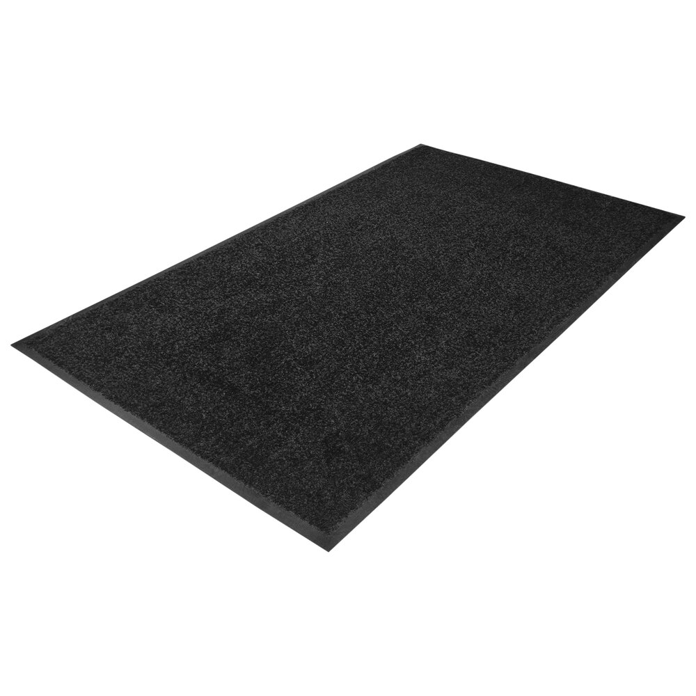 Guardian 94030535 Platinum Series 3' x 5' Black Indoor Wiper Mat