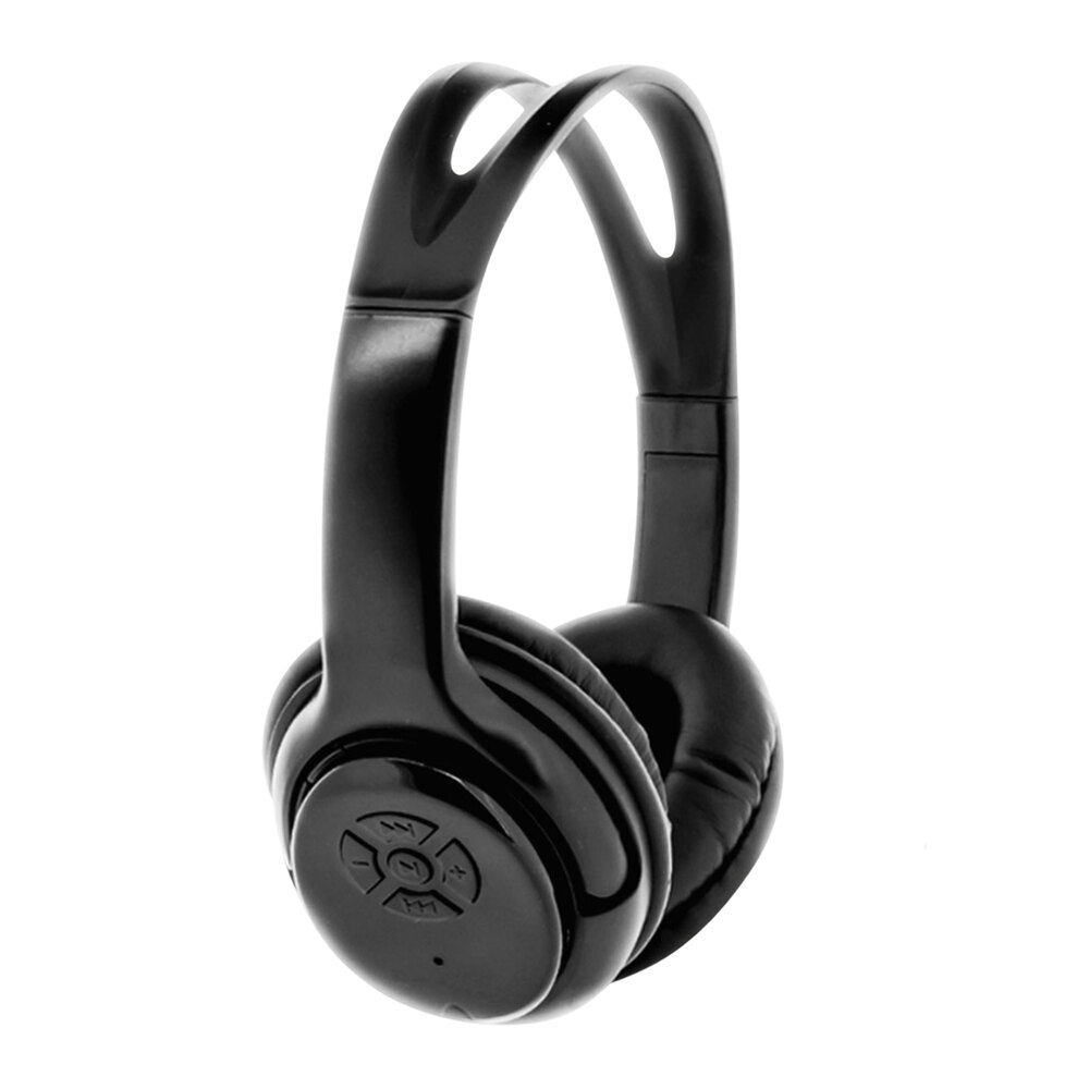 Bytech BYAUBO101BK Black Bluetooth Wireless Headphones