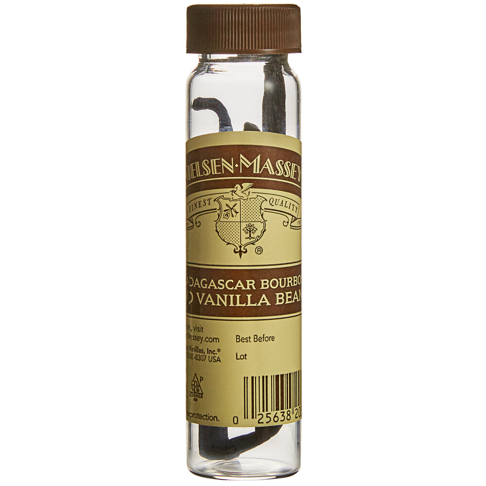 Nielsen-Massey Madagascar Bourbon Vanilla Bean Vial - 2 Beans