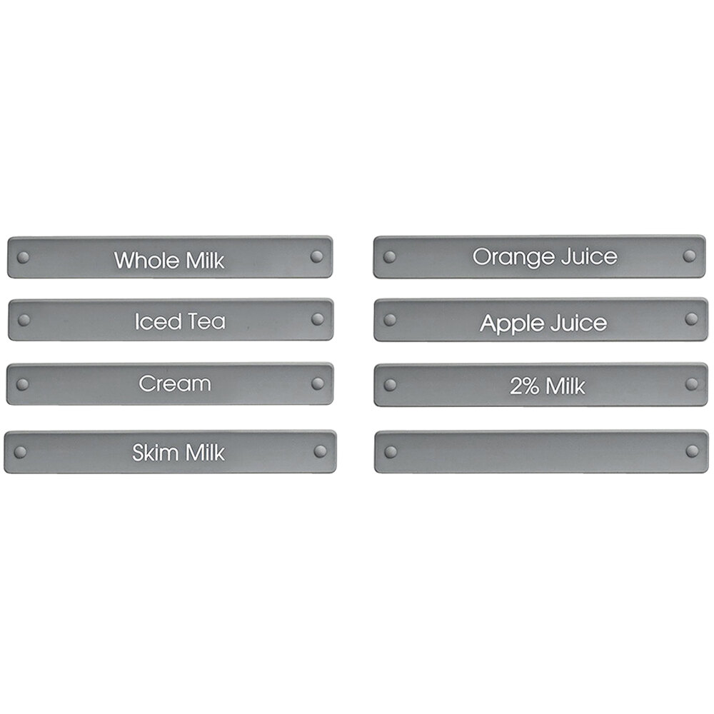 Front of the House Drinkwise 8 Printed Reusable Carafe Labels