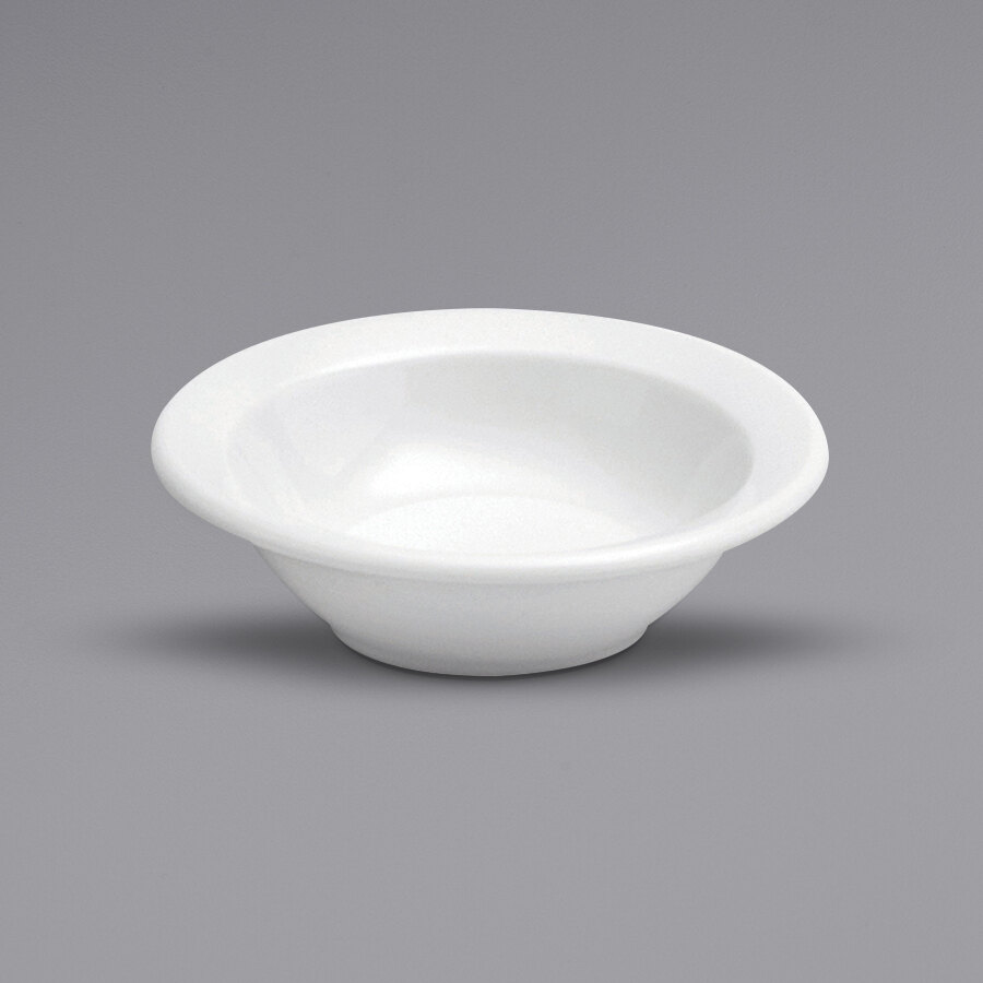 Oneida White Porcelain Fruit Bowls (36/Case, 4.5 oz.)