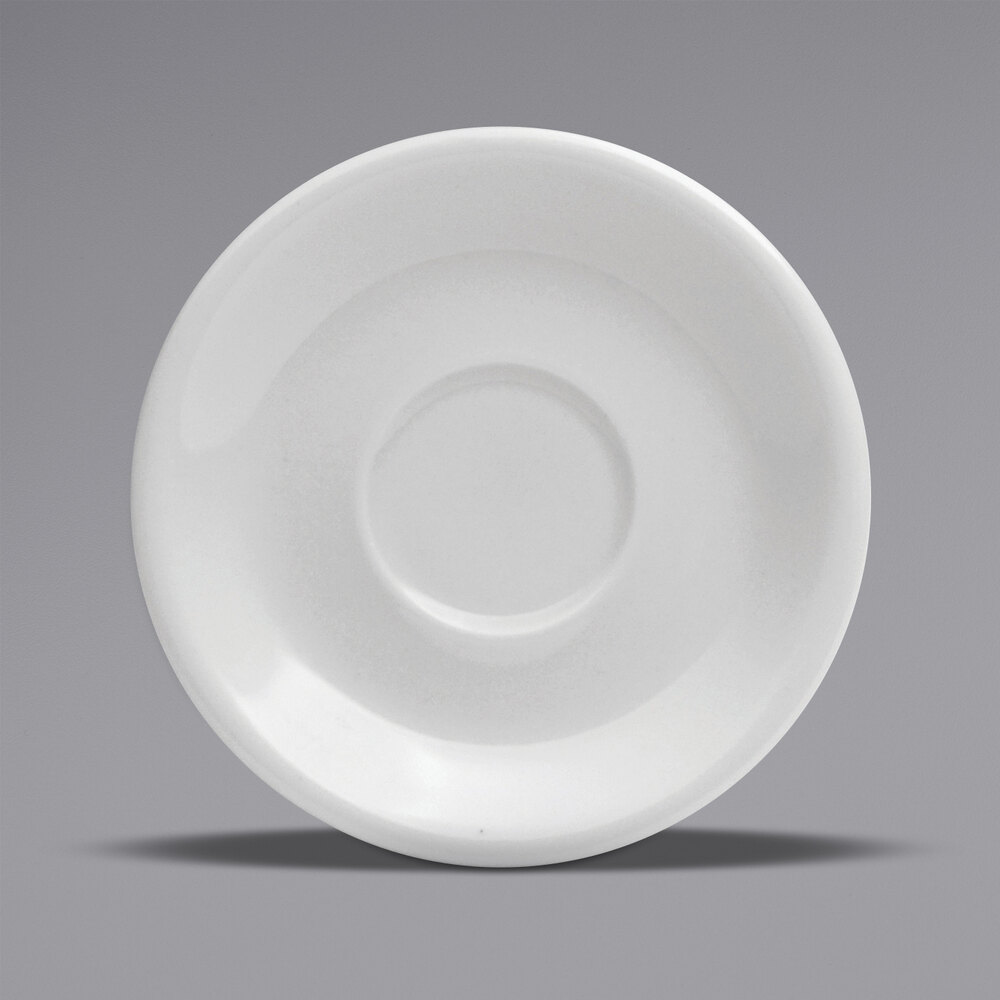 Oneida Buffalo Bright White Ware by 1880 Hospitality F8010000505 4 1/4 ...