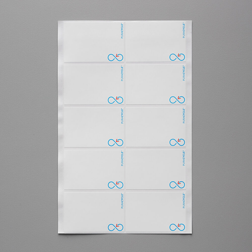 Puracycle Reusable Labels (2" x 3") - 50/Pack