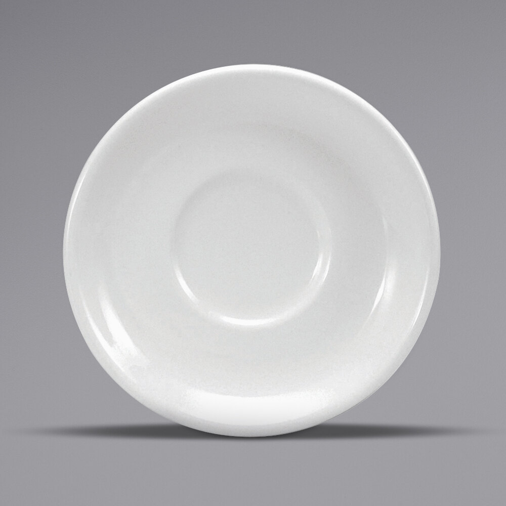 Oneida Buffalo Bright White Ware by 1880 Hospitality F8010000502 6 1/8 ...