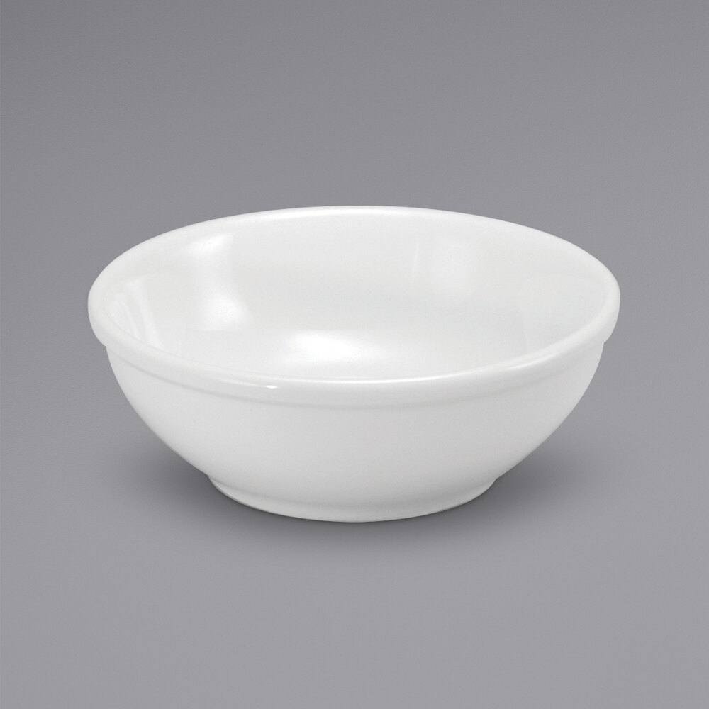 Oneida Buffalo F9010000732 Cream White Ware 18 oz. Rolled Edge ...