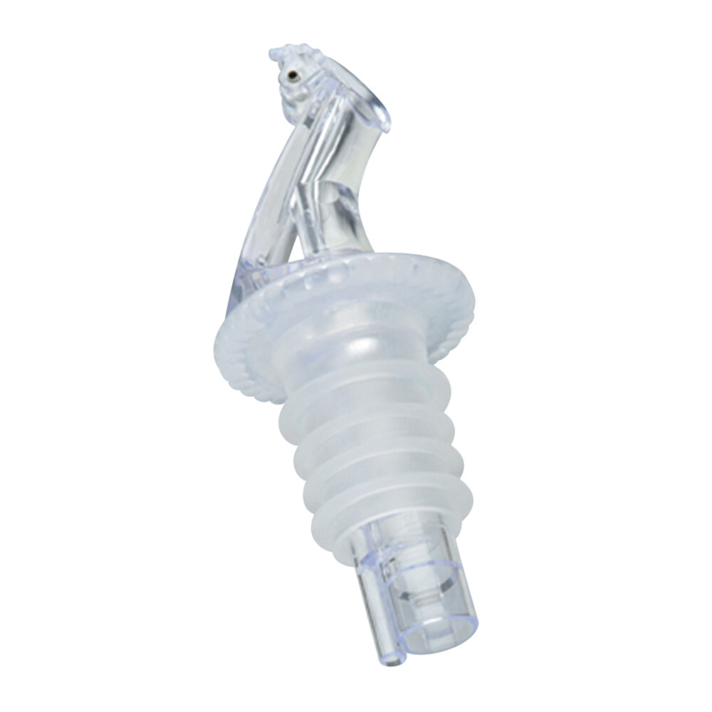 Precision Pours 999 CL F Crystal Clear Free Flow Liquor Pourer with ...