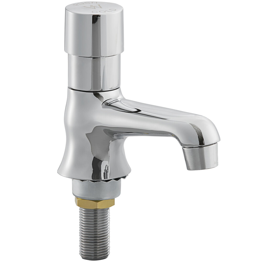 Waterloo Deck-Mounted Metering Faucet with Single Inlet