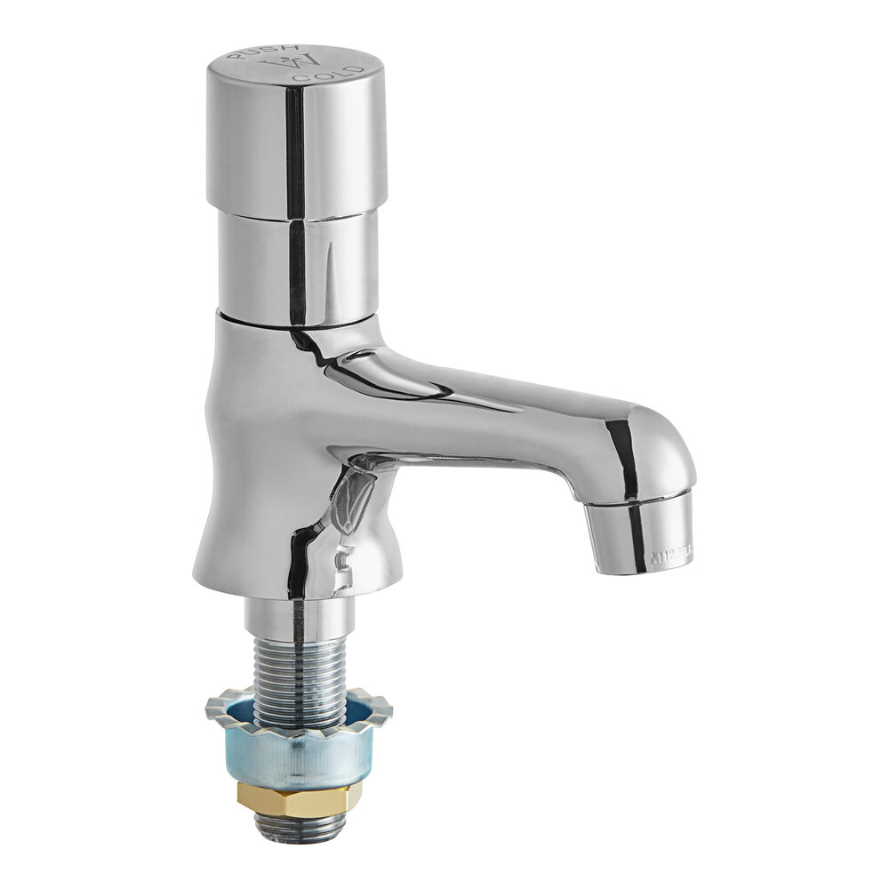 Waterloo Deck-Mounted Metering Faucet with Single Inlet