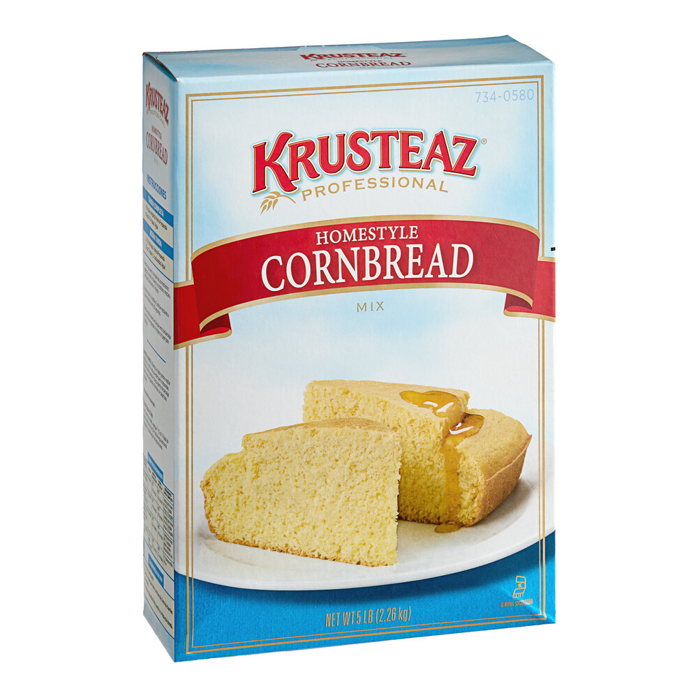 Krusteaz Professional 5 lb. Homestyle Cornbread Mix - 6/Case