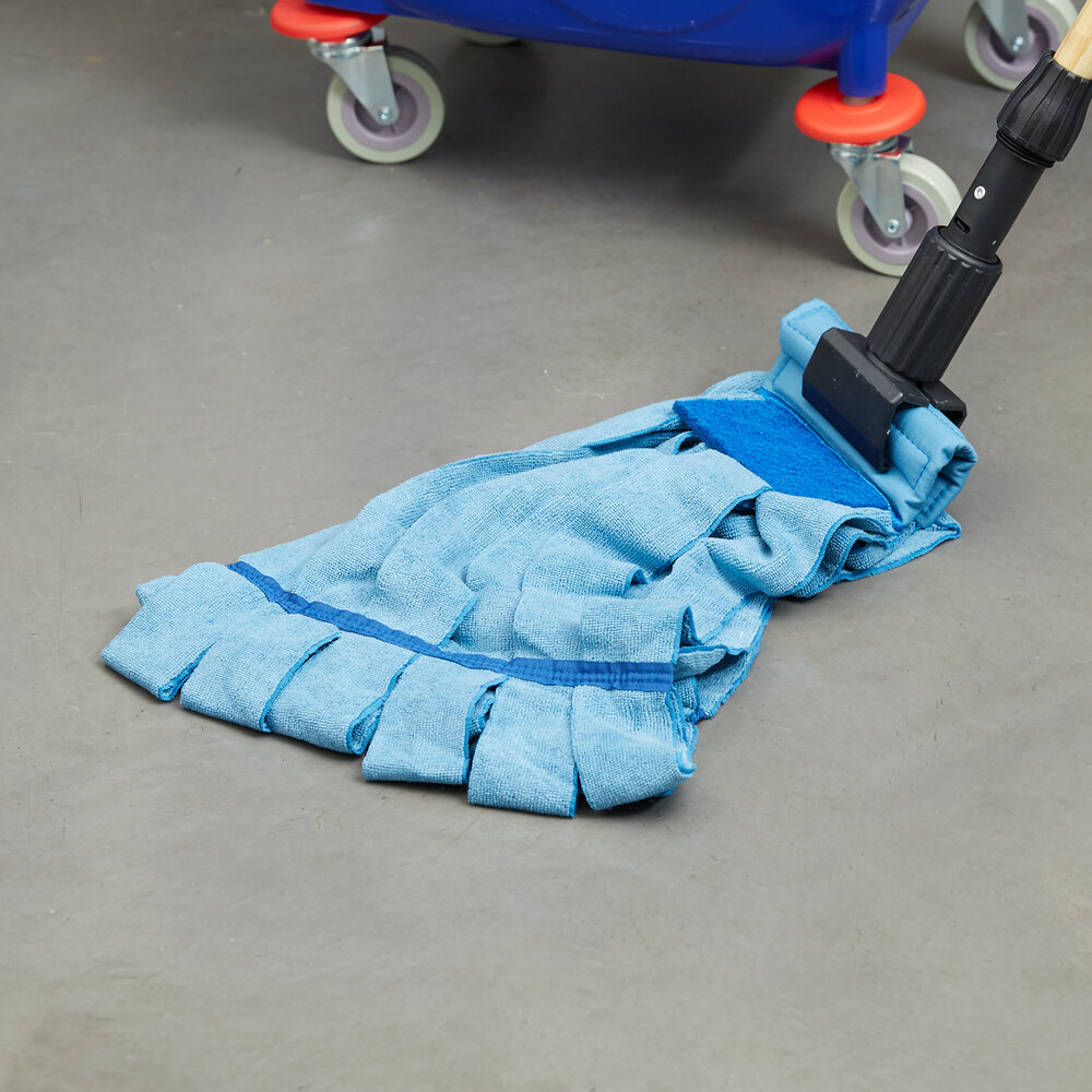 16 oz. Navy Microfiber Strip Mop