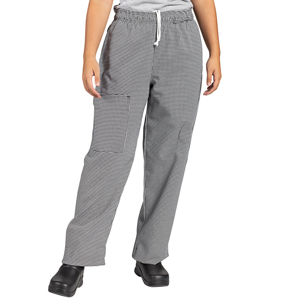 Uncommon Chef 4100 Unisex Houndstooth Customizable Uncommon Cargo Chef ...
