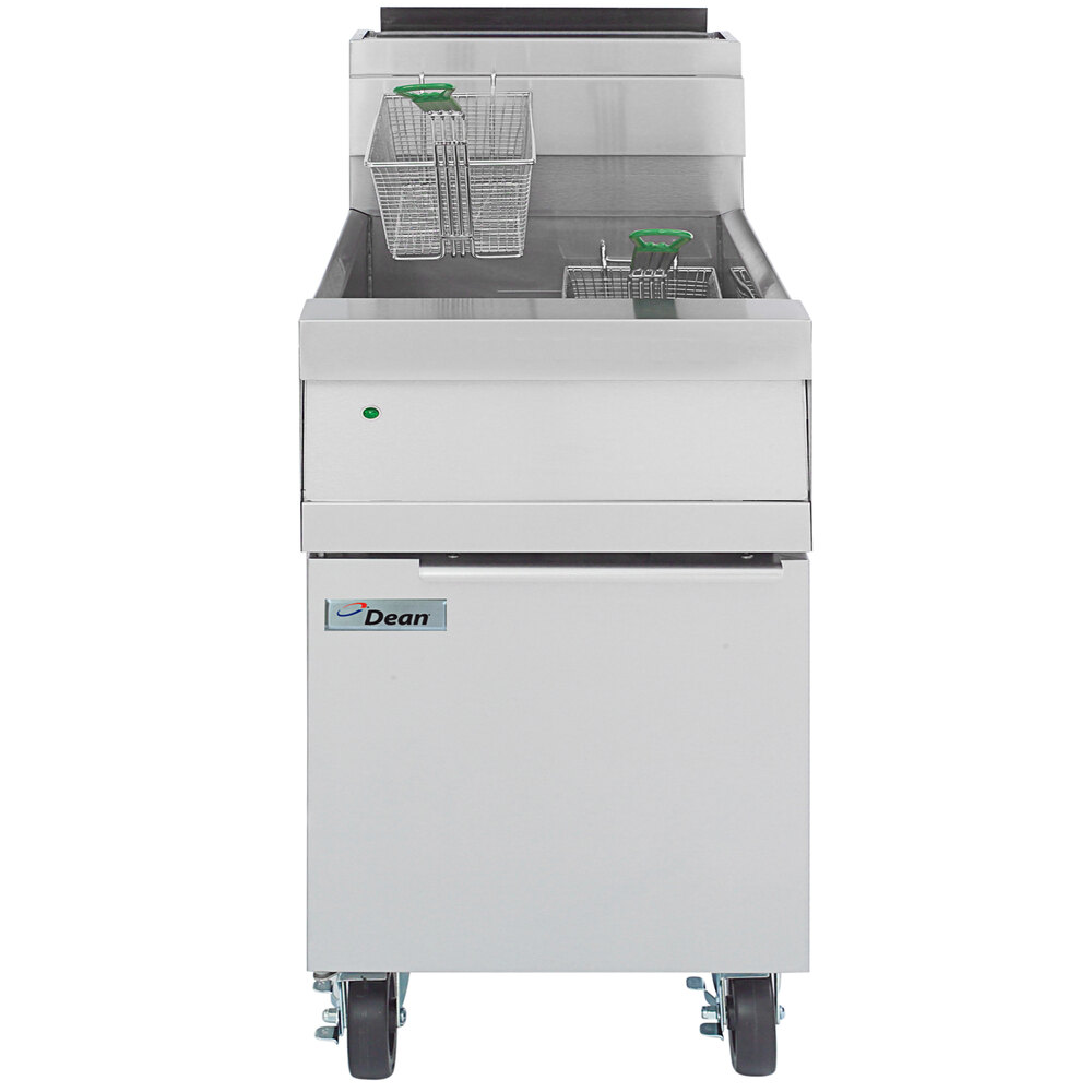 Dean by Frymaster D160G Liquid Propane Decathlon Gas Floor Fryer with ...