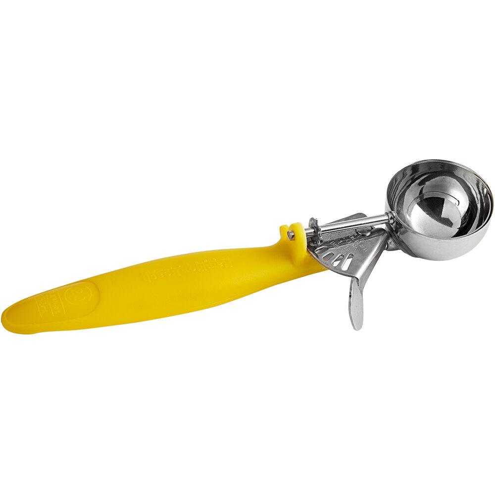 Hamilton Beach 80-20 #20 Yellow Thumb Press Disher with Ergonomic ...
