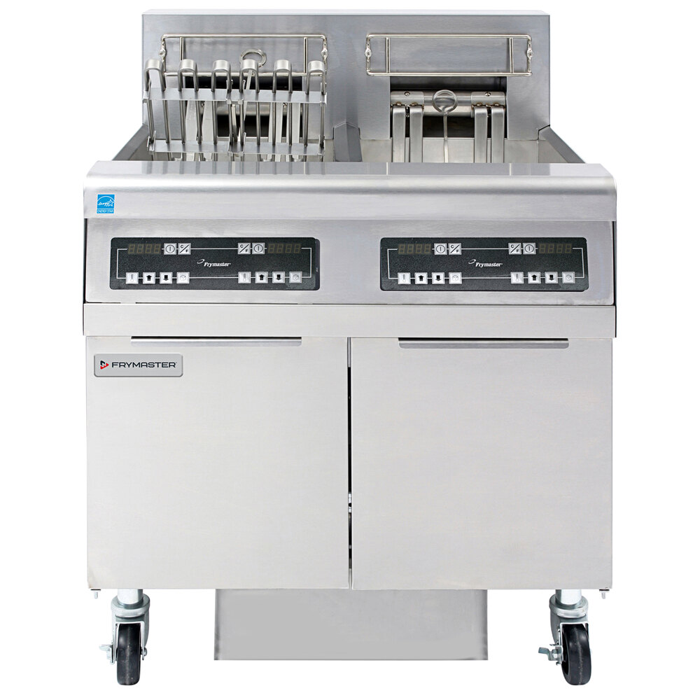 Frymaster FPRE214 High Efficiency Electric Floor Fryer with (2) 50 lb ...