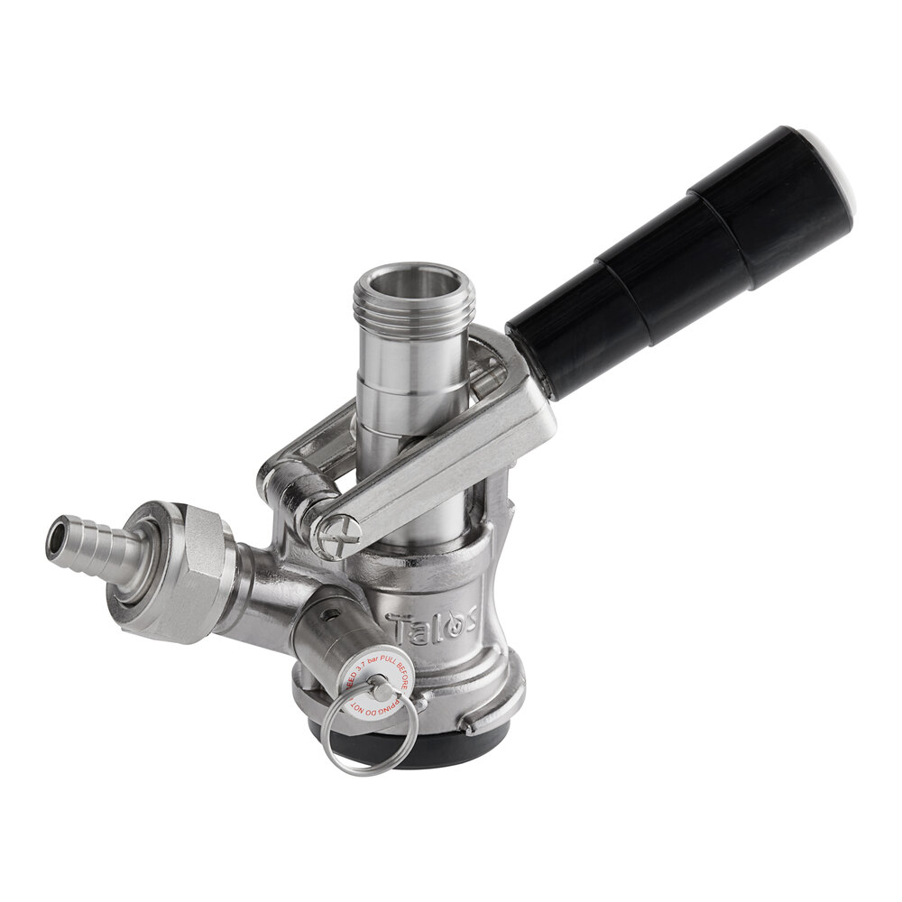 "D" System Beer Keg Coupler