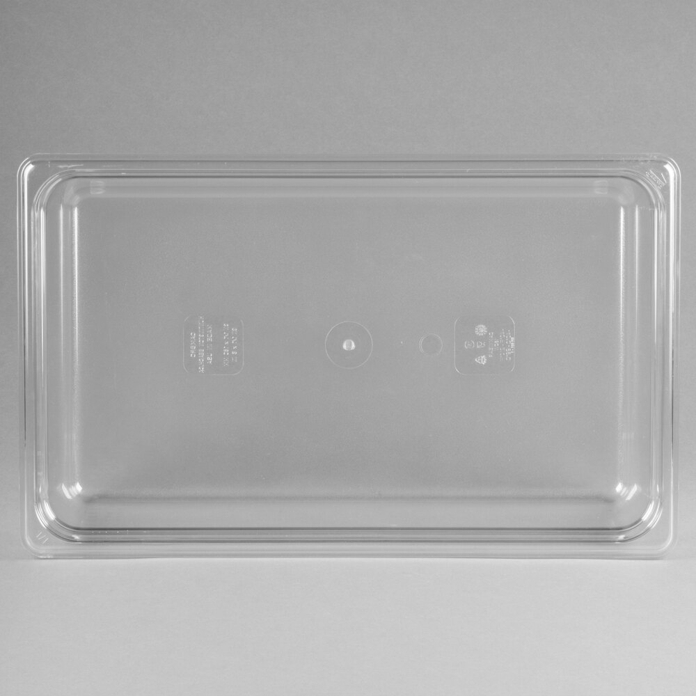 Cambro 16CW135 Camwear Full Size Clear Polycarbonate Food Pan - 6" Deep