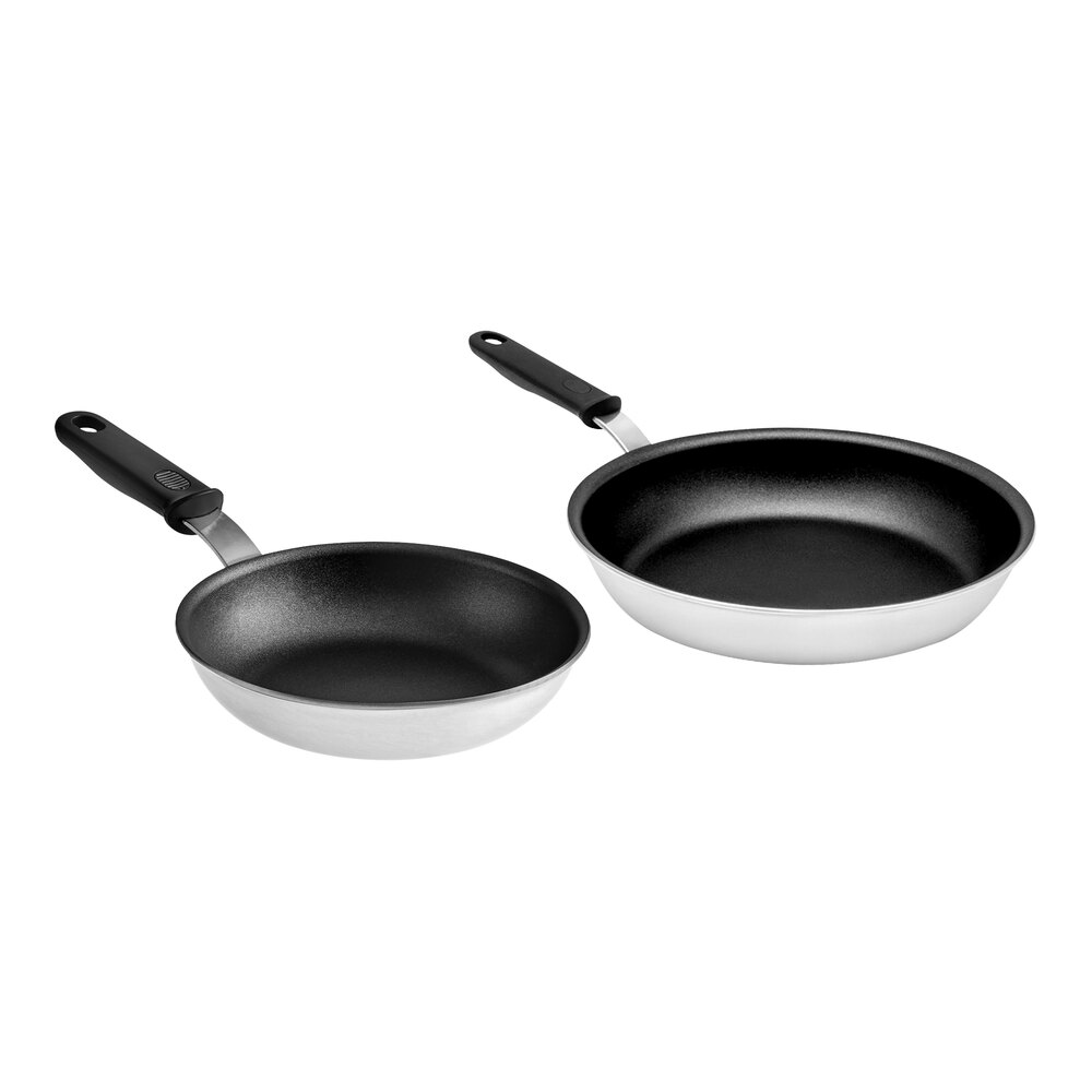 Vollrath Wear-Ever 2-Piece Aluminum Non-Stick Fry Pan Set with ...