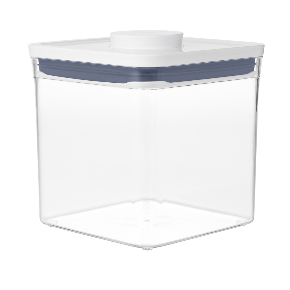 OXO Good Grips 2.8 Qt. Clear Square SAN Plastic Food Storage Container ...