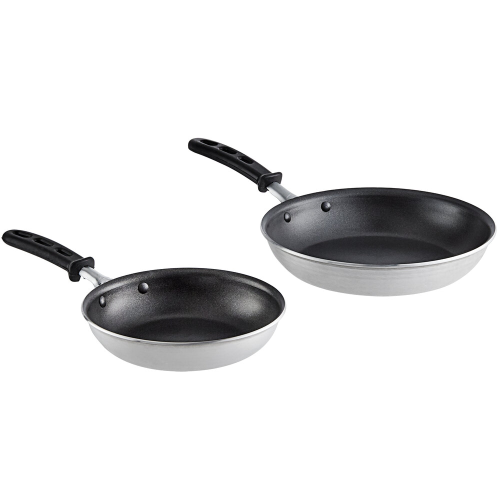 Vollrath Wear-Ever 2-Piece Aluminum Non-Stick Fry Pan Set with ...