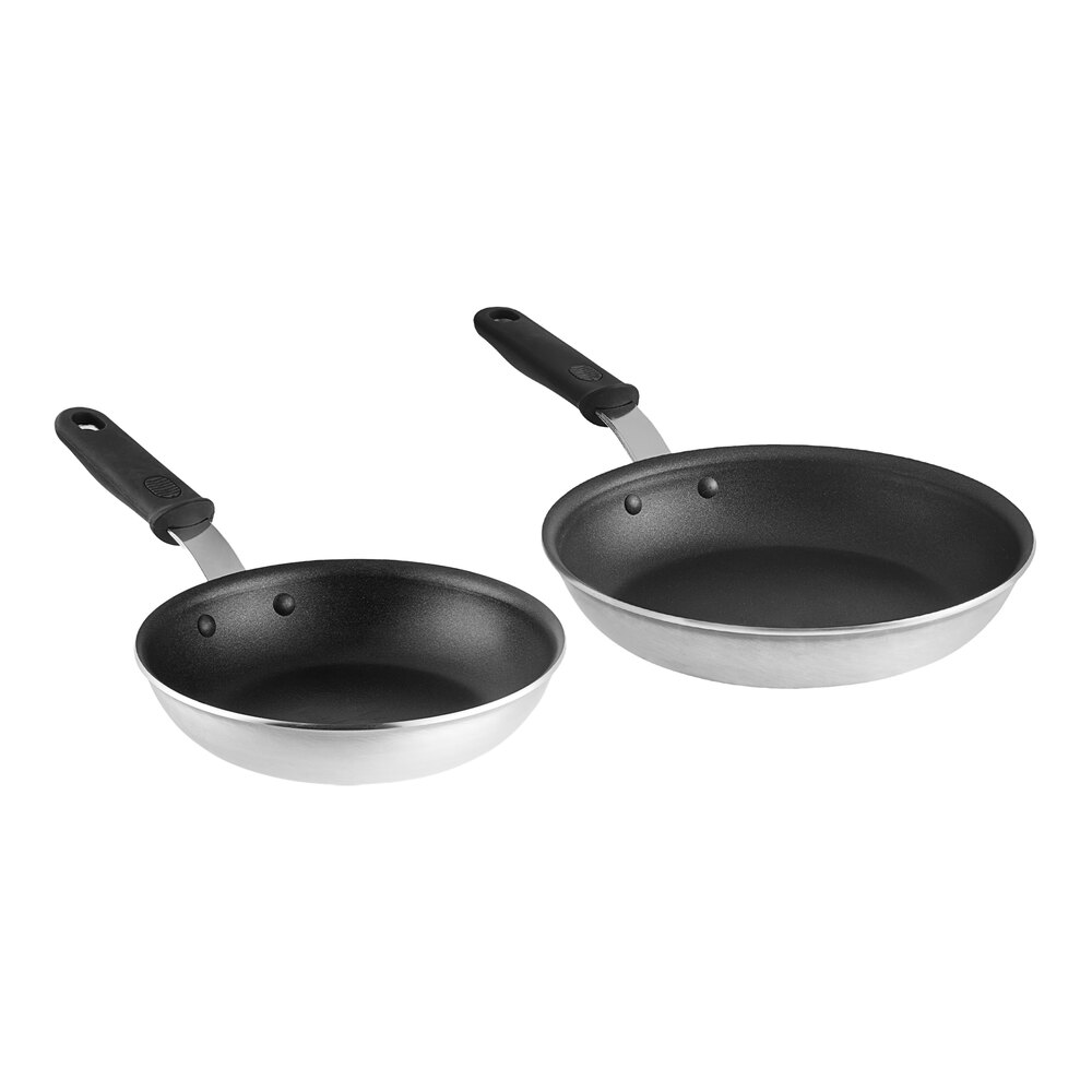 Vollrath Wear-Ever 2-Piece Aluminum Non-Stick Fry Pan Set with ...