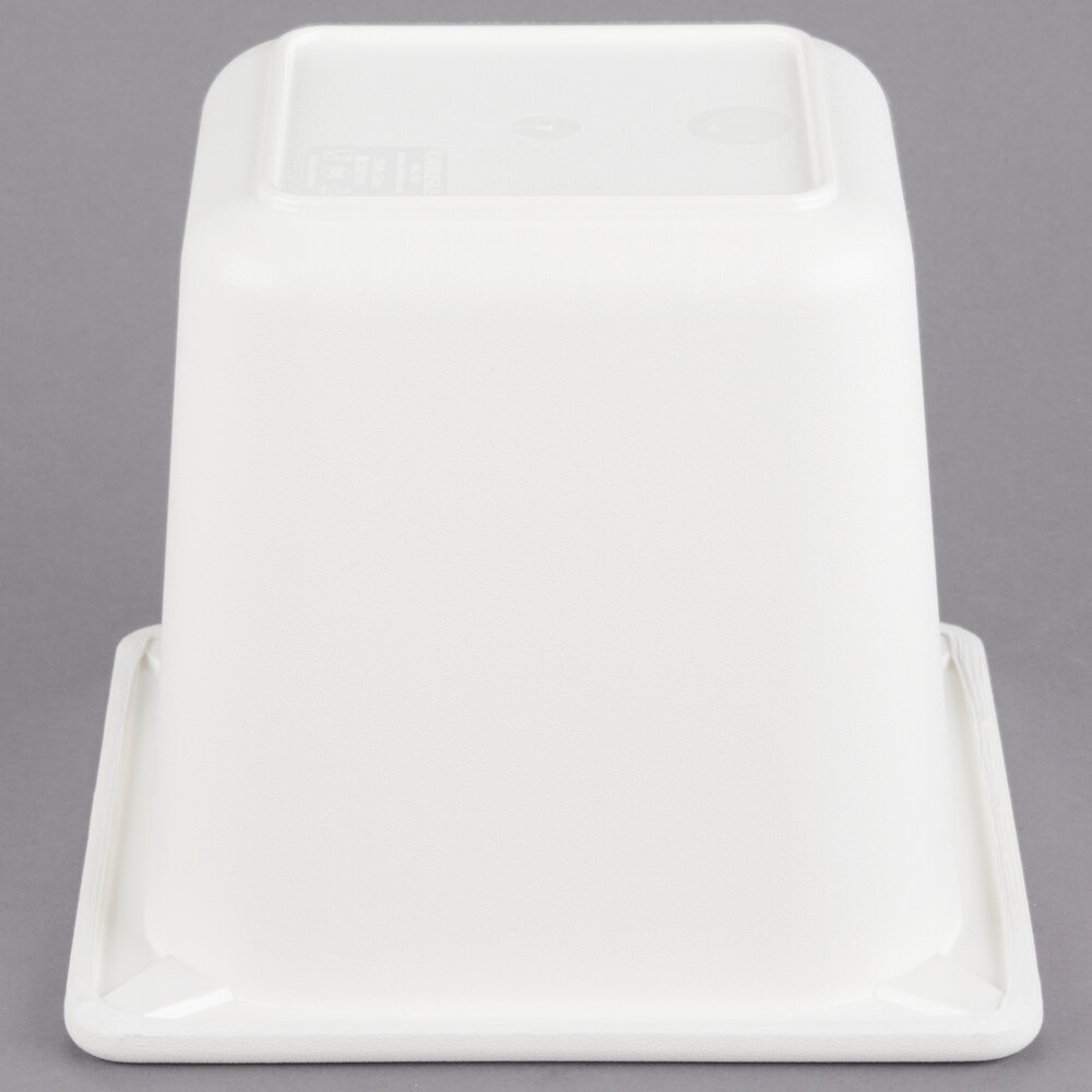 Carlisle CM110402 Coldmaster 1/6 Size White Cold ABS Plastic Food Pan ...