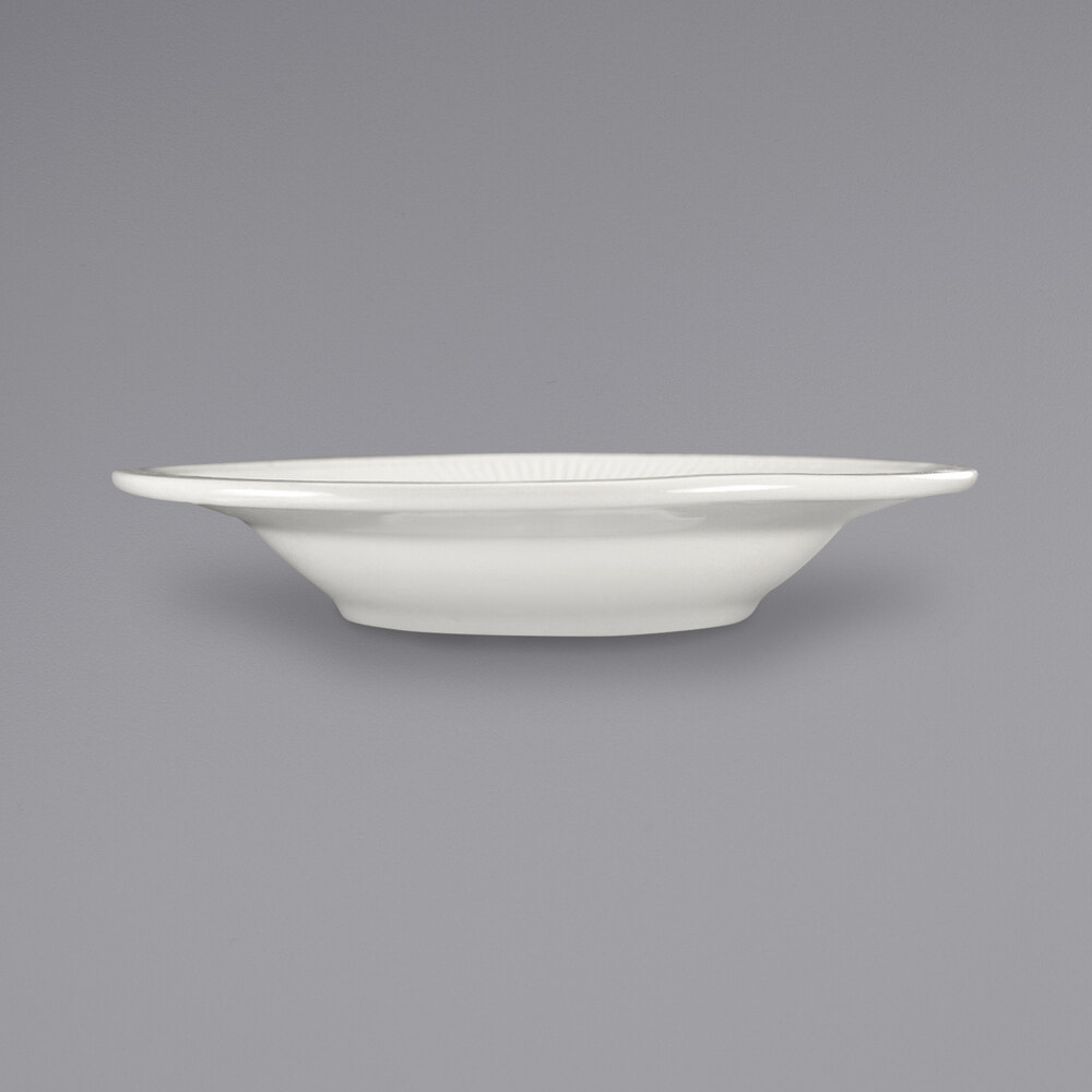 International Tableware AT-3 Athena 12 oz. Ivory (American White) Wide ...