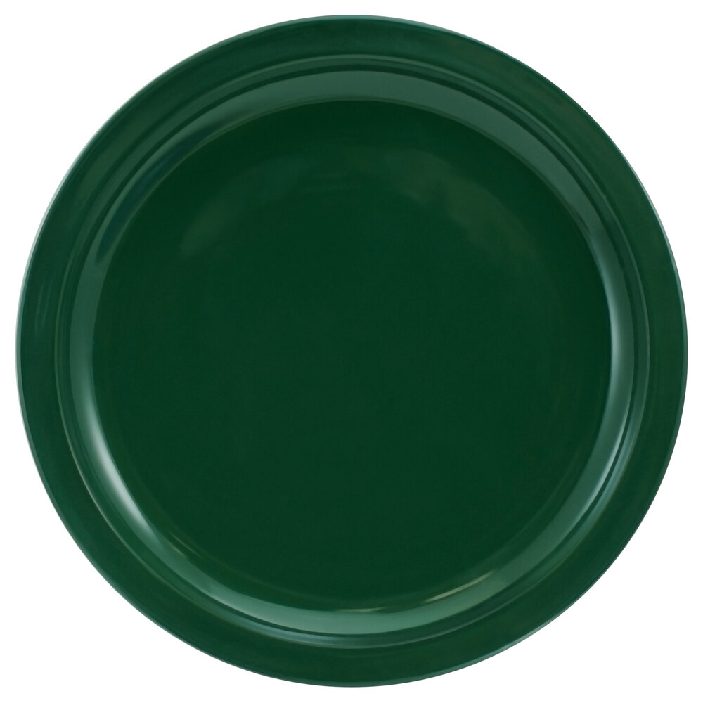 International Tableware CAN-6-G Cancun 6 1/2" Green Stoneware Rolled ...