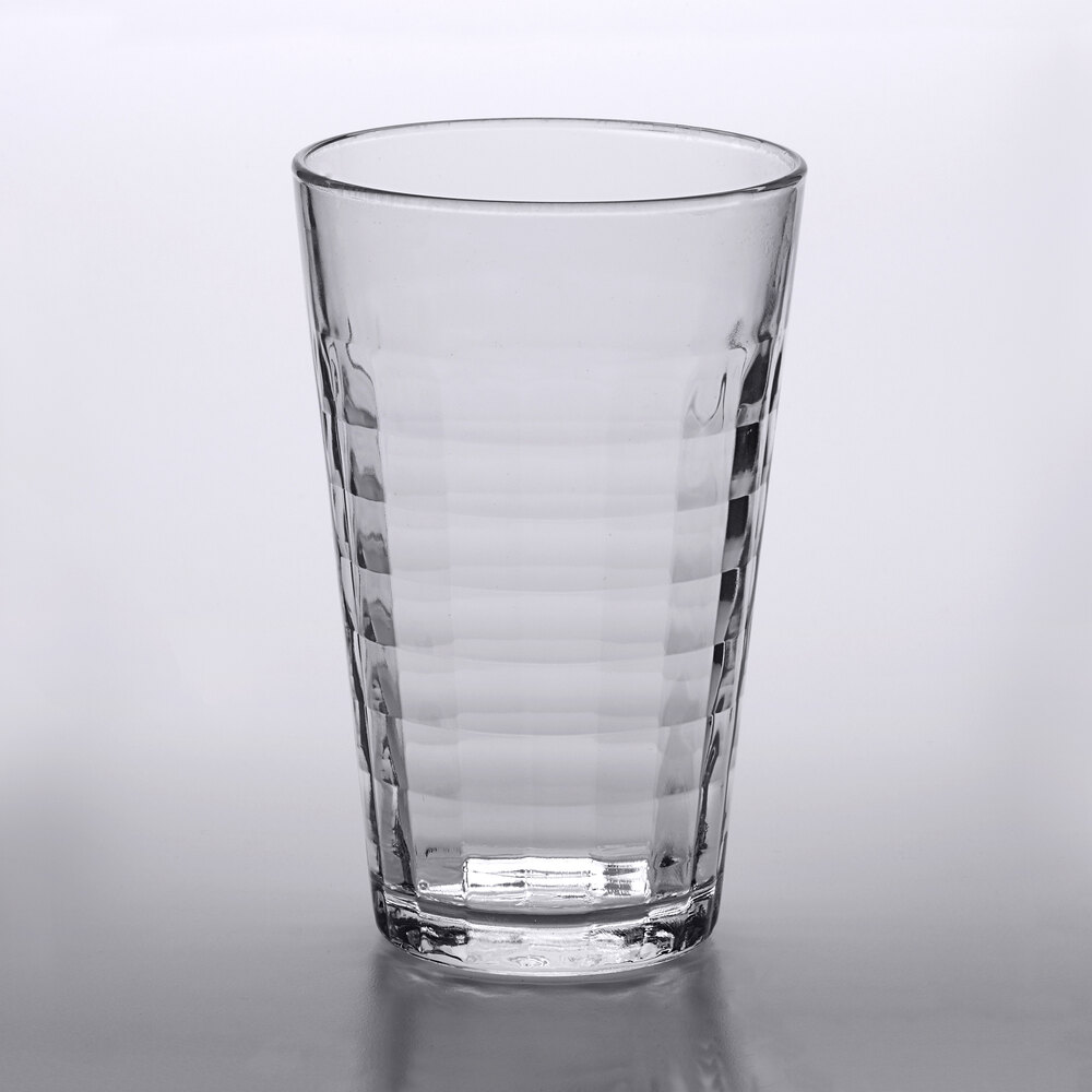 Duralex Prisme 16.875 oz. Stackable Highball Glass - 6/Pack