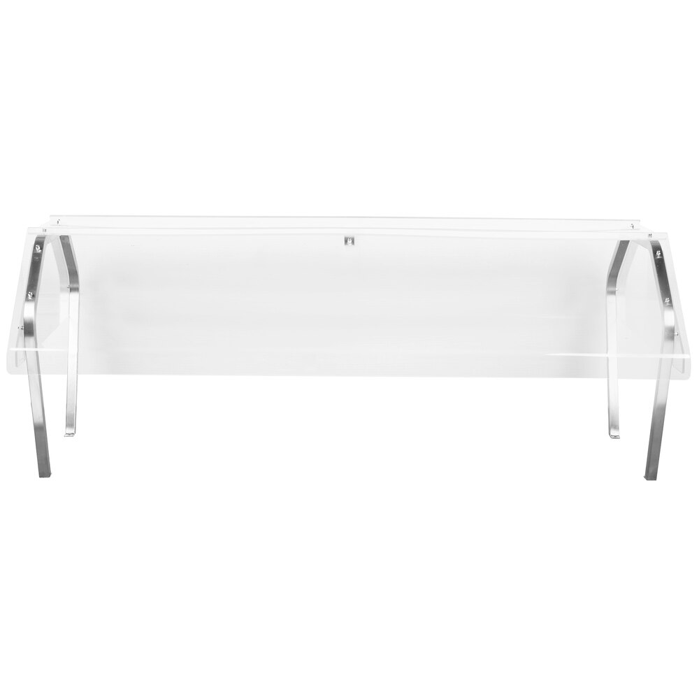 Vollrath 38064 61 1/4" Buffet Sneeze Guard for Vollrath 4 Well / Pan ...