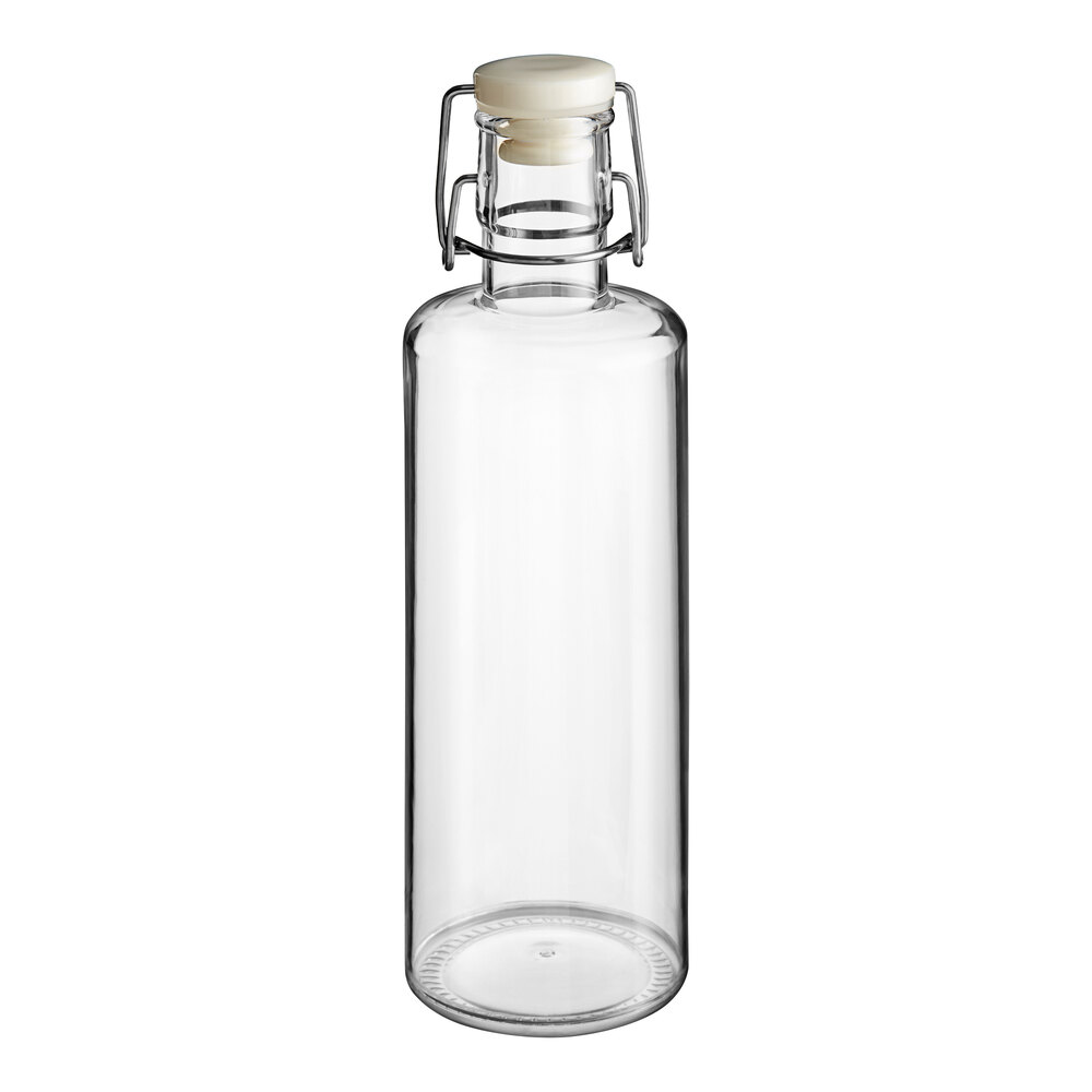 American Metalcraft WBC36 36 oz. Clear Acrylic Hinged Water Bottle
