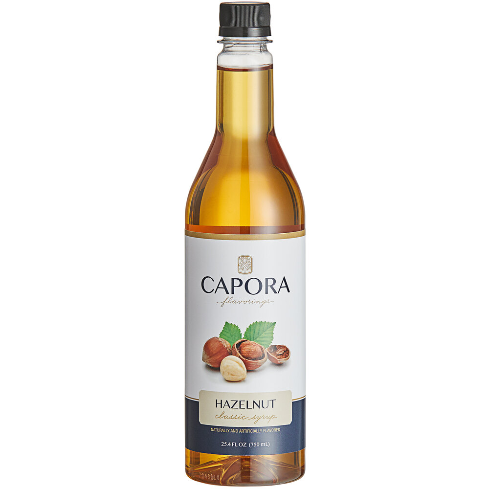 Capora Hazelnut Flavoring Syrup 750 mL