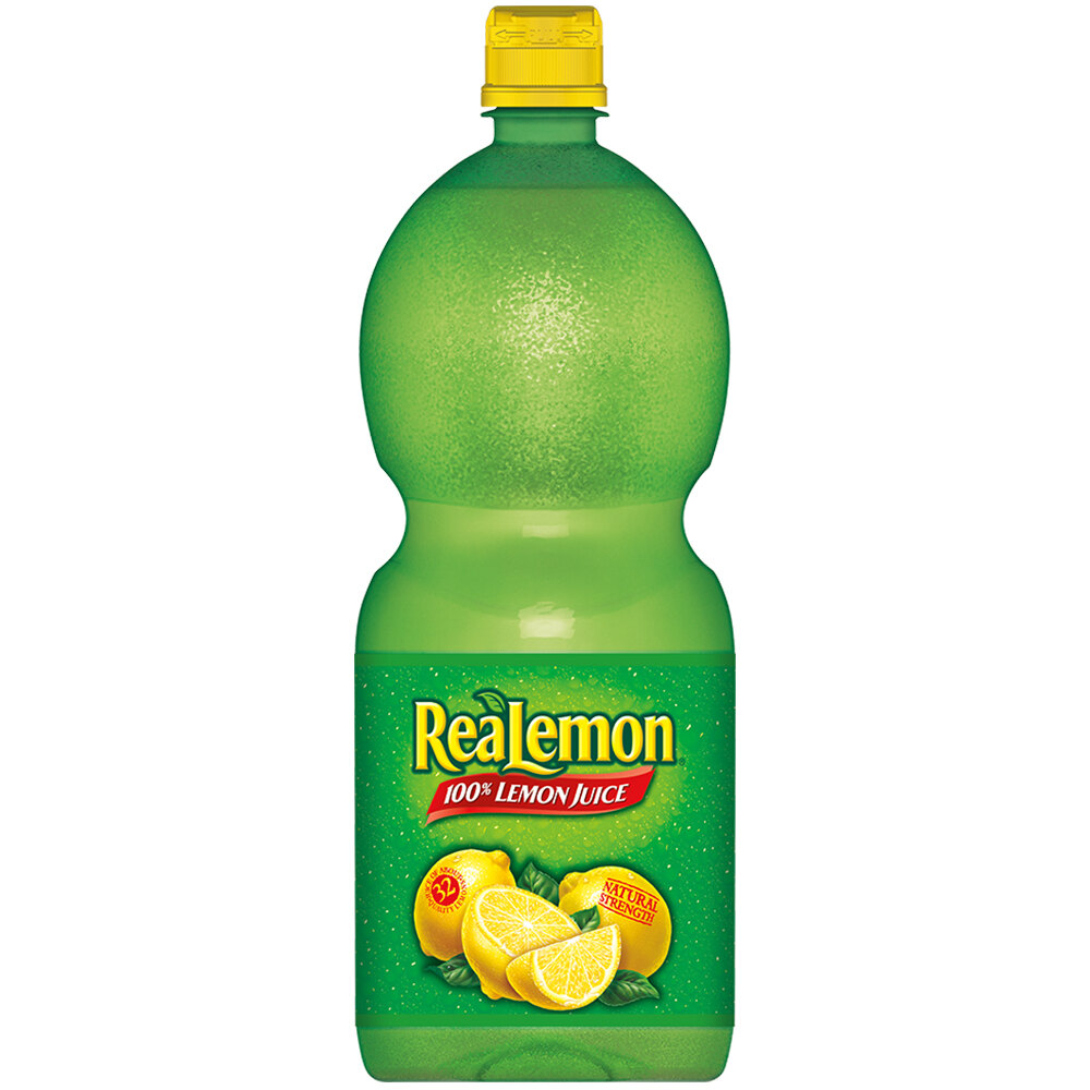 ReaLemon 100% Lemon Juice: In Bulk at WebstaurantStore