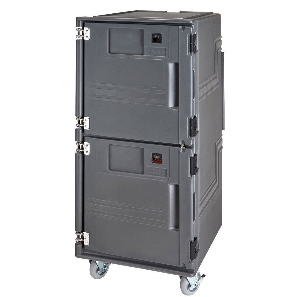 Cambro PCUHC2SP615 Pro Cart Ultra® Charcoal Gray Tall Profile Electric ...