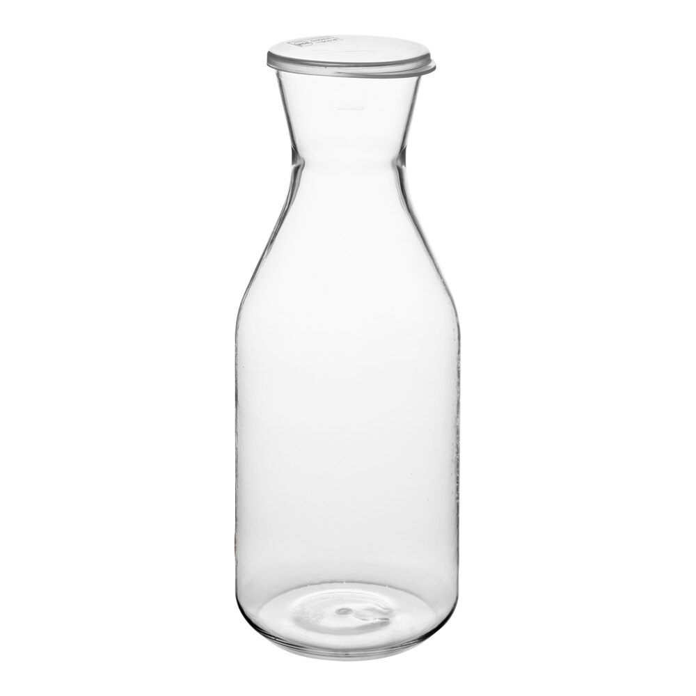 Choice 51 oz. Polycarbonate Carafe with Flat Lid - 12/Case