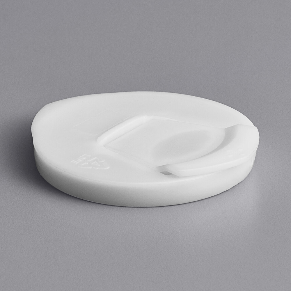 Choice Hinged Plastic Carafe Lid - 12/Case