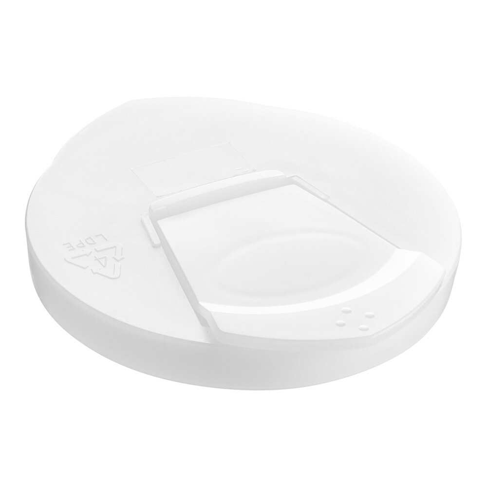 Choice Hinged Plastic Carafe Lid - 12/Case