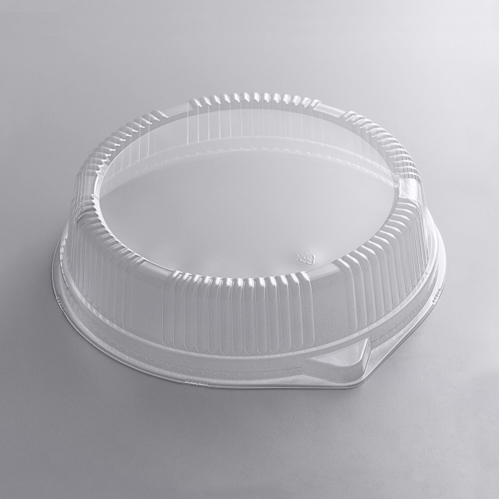 Tellus Products 9" Round Dome Plate Lid - 200/Case